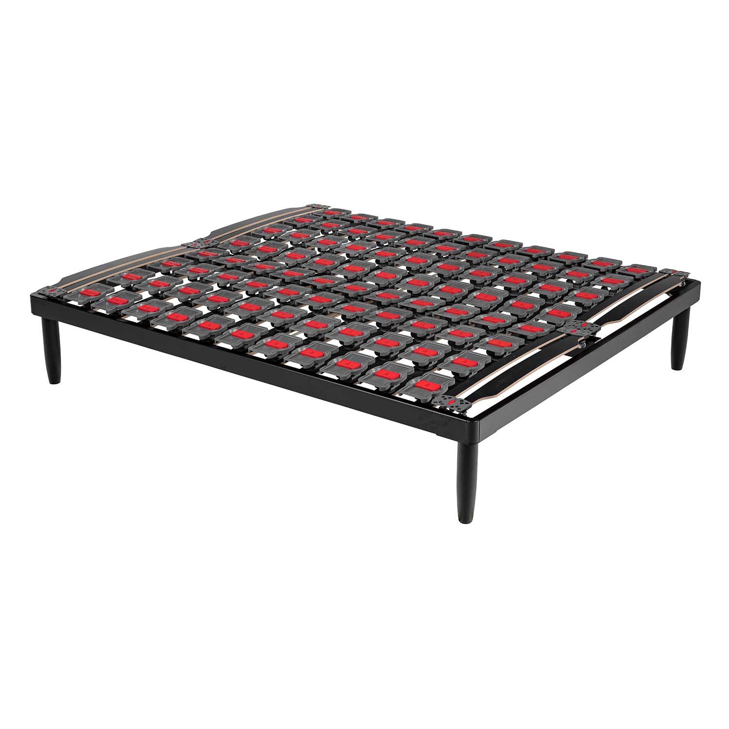 Bed frame with Infinity wooden frame