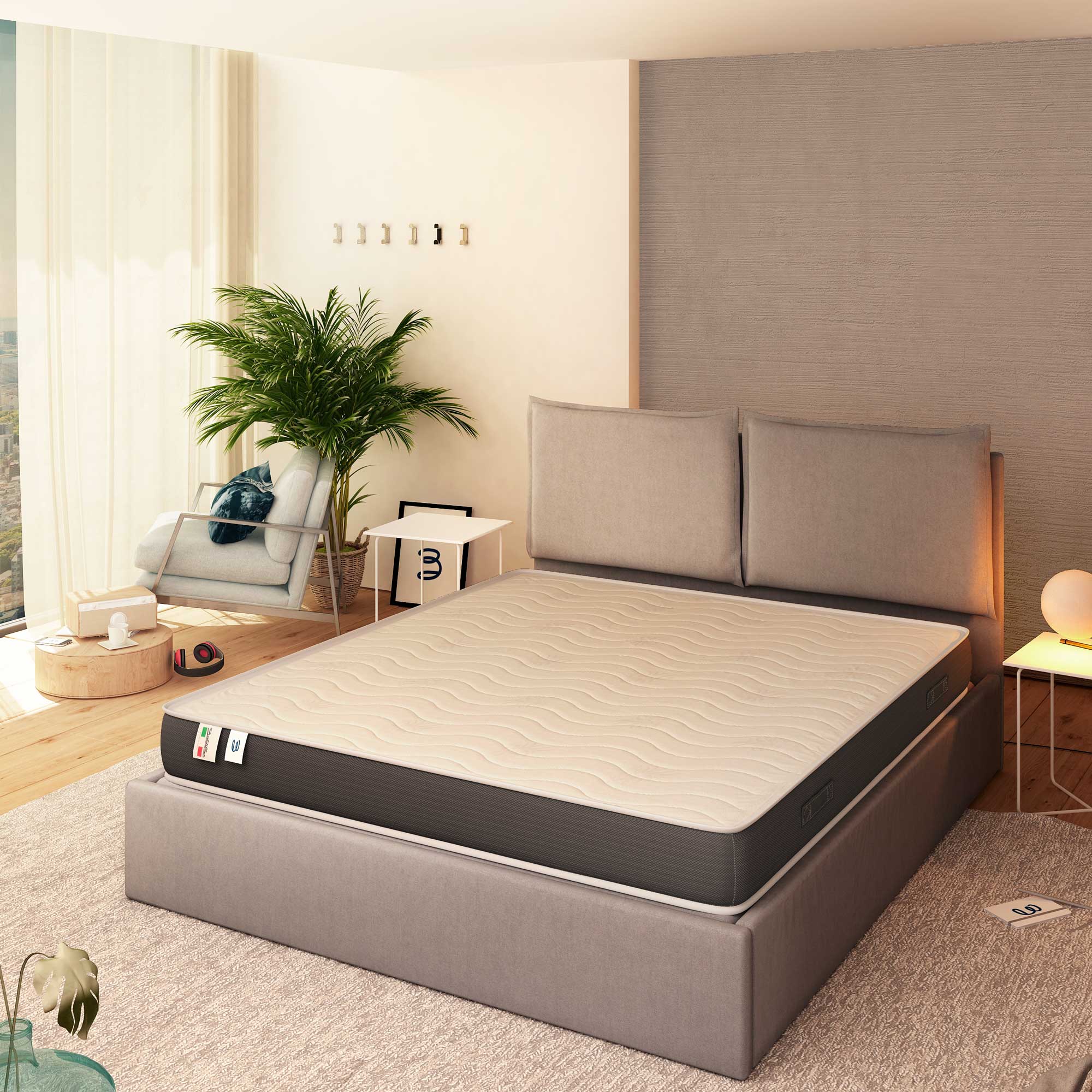 Power 20cm high polyurethane mattress